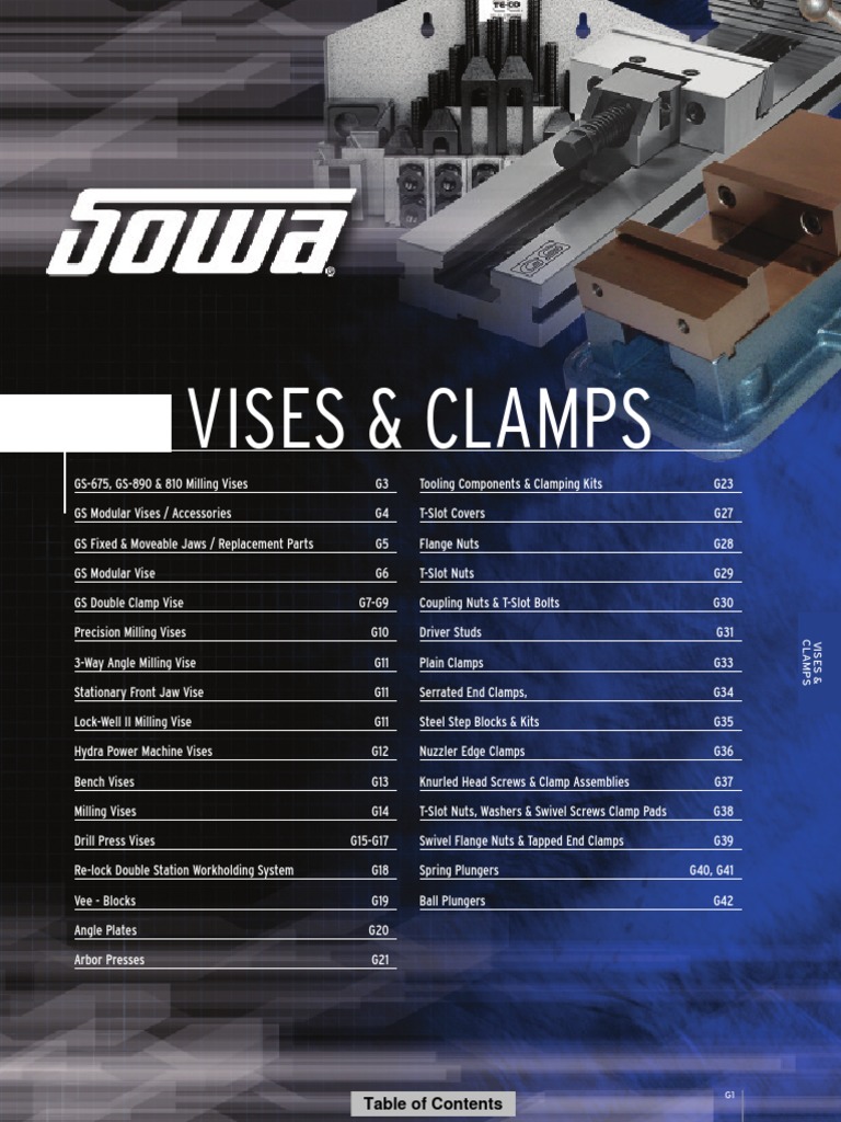 G-Vises Clamps PDF | PDF