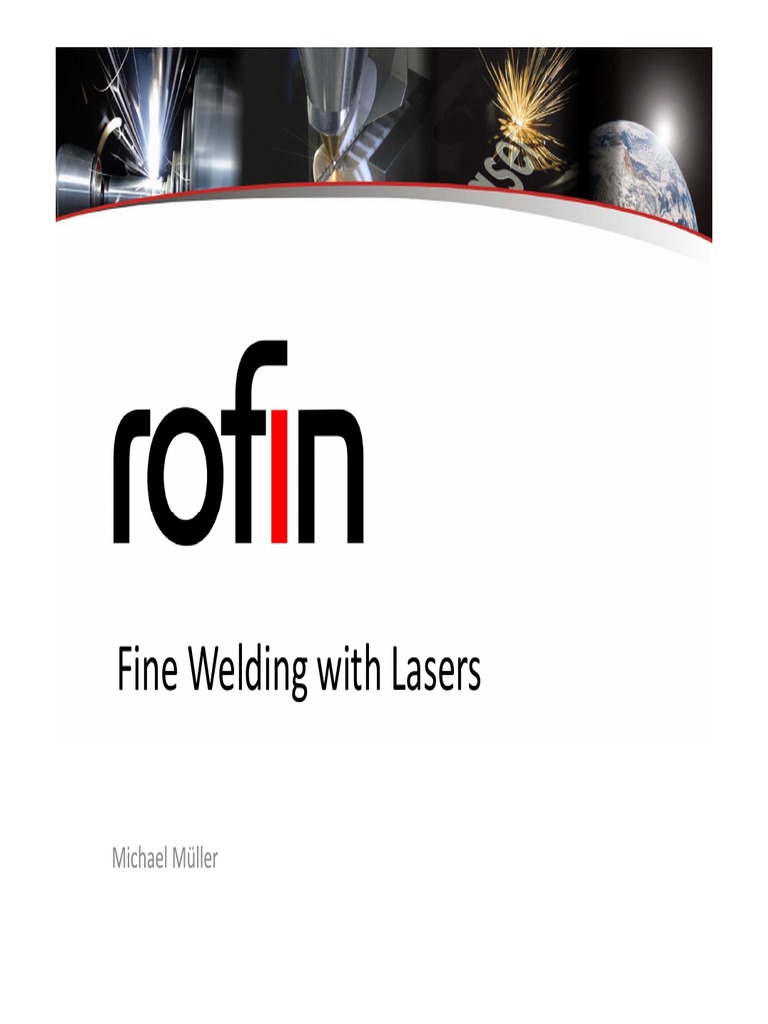 R of in Fine Welding With Laser | PDF | Welding | Construction