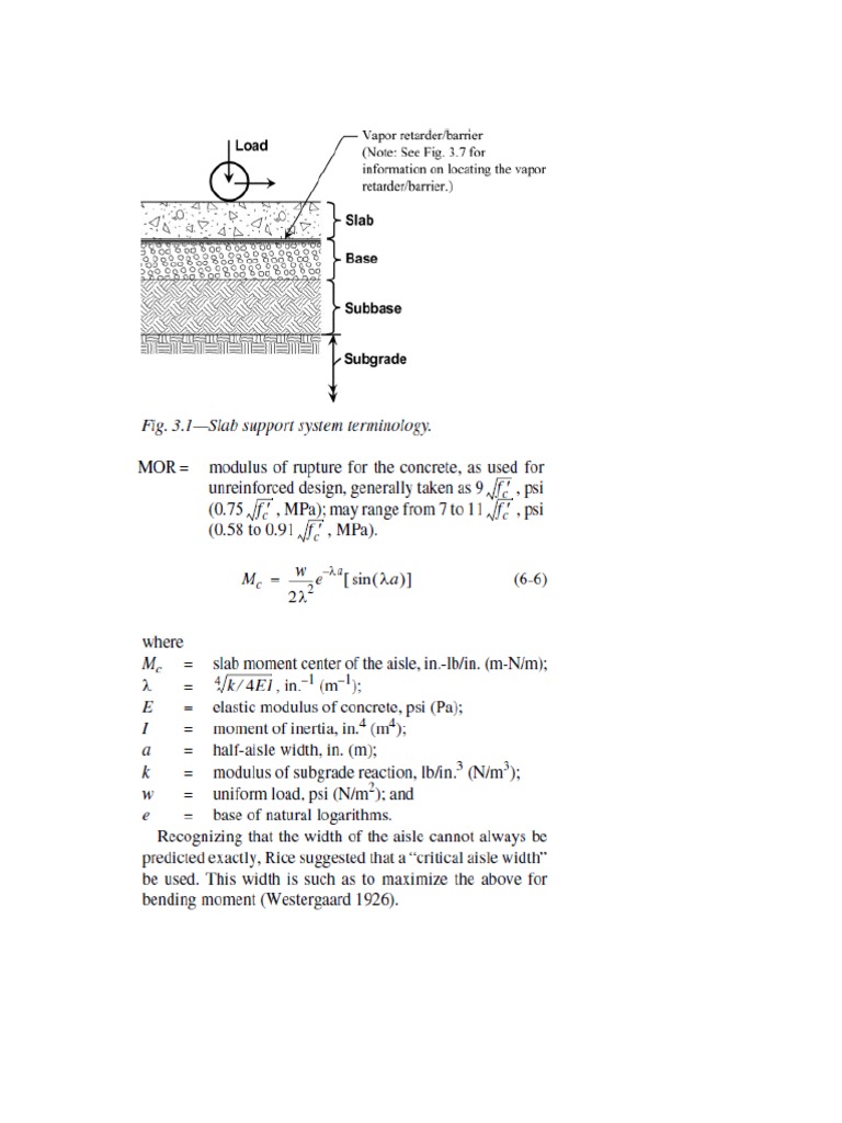 Diseño Losa Sobre El Terreno Reforzada para Control de Ancho de Fisuras ...