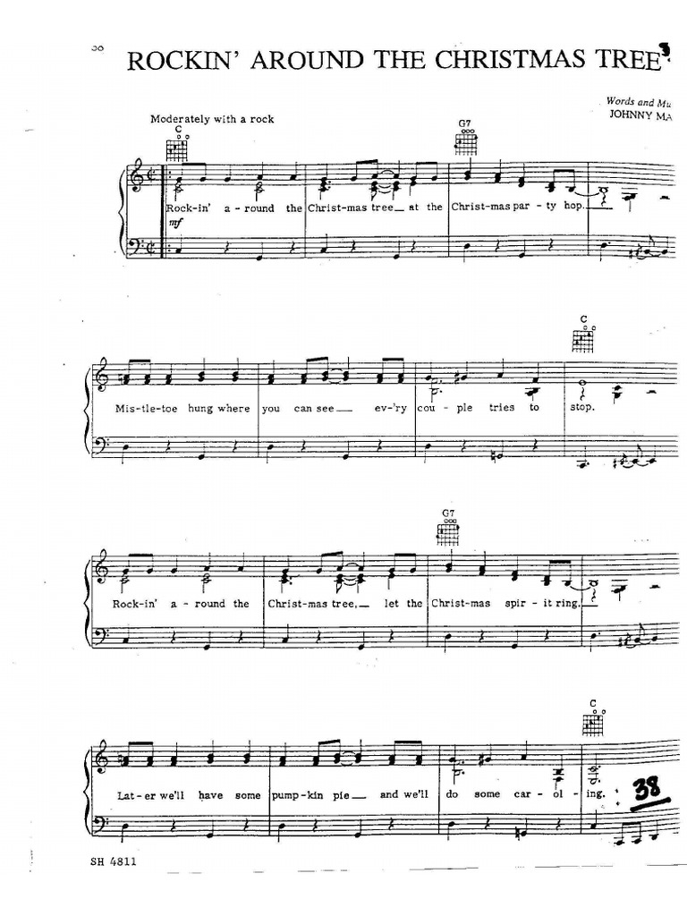 Rocking Around The Christmas Tree | PDF | Christmas