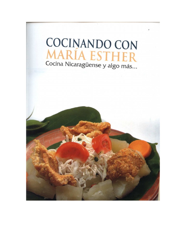 Cocinando Con Maria Esther | PDF