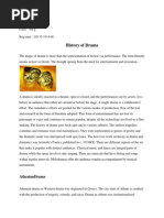 History and Development of Drama in English Literature | PDF | Theatre ...