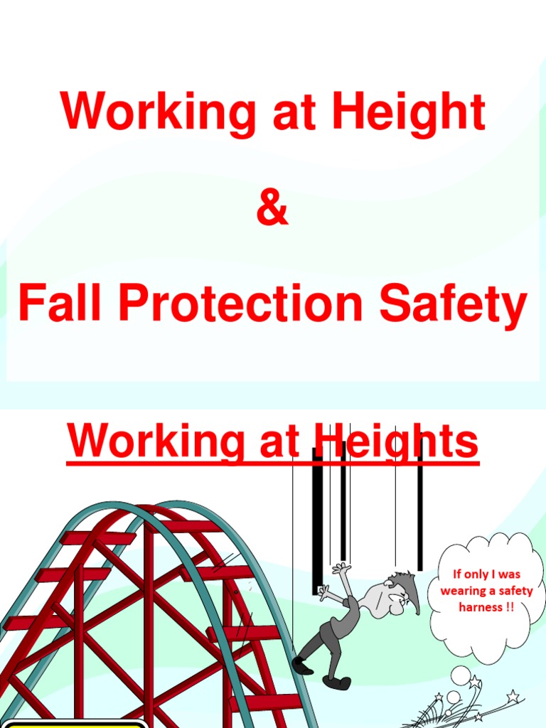 Construction Safety - Working at Height and Fall Protection Safety (GSG ...