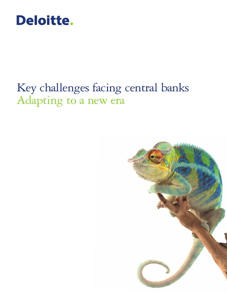 Risk Deloitte Key Challenges Facing Central Banks | PDF | Central Banks ...