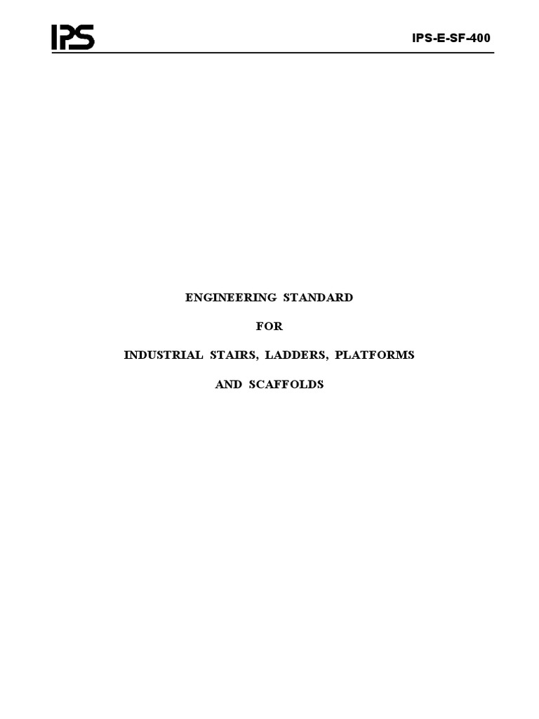 Industrial Scaffolding Standards Guide | PDF | Stairs | Scaffolding