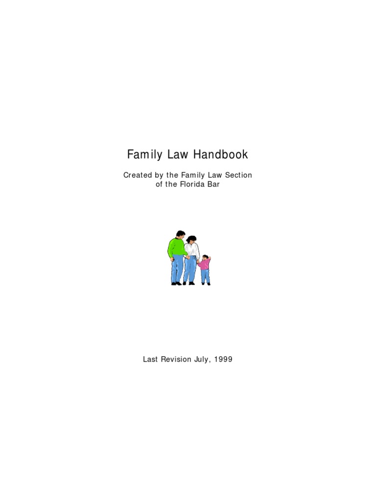 Family Law Handbook | PDF | Alimony | Child Support