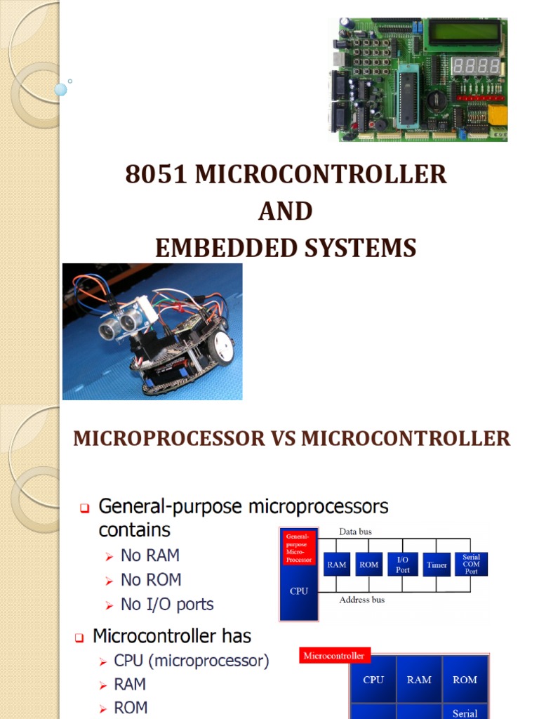 8051 | PDF | Microcontroller | C (Programming Language)