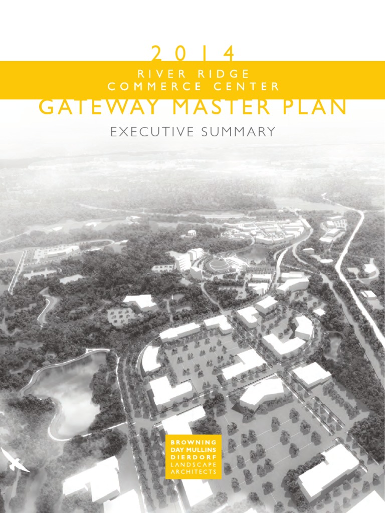 River Ridge Gateway Master Plan | Download Free PDF | Business | Water