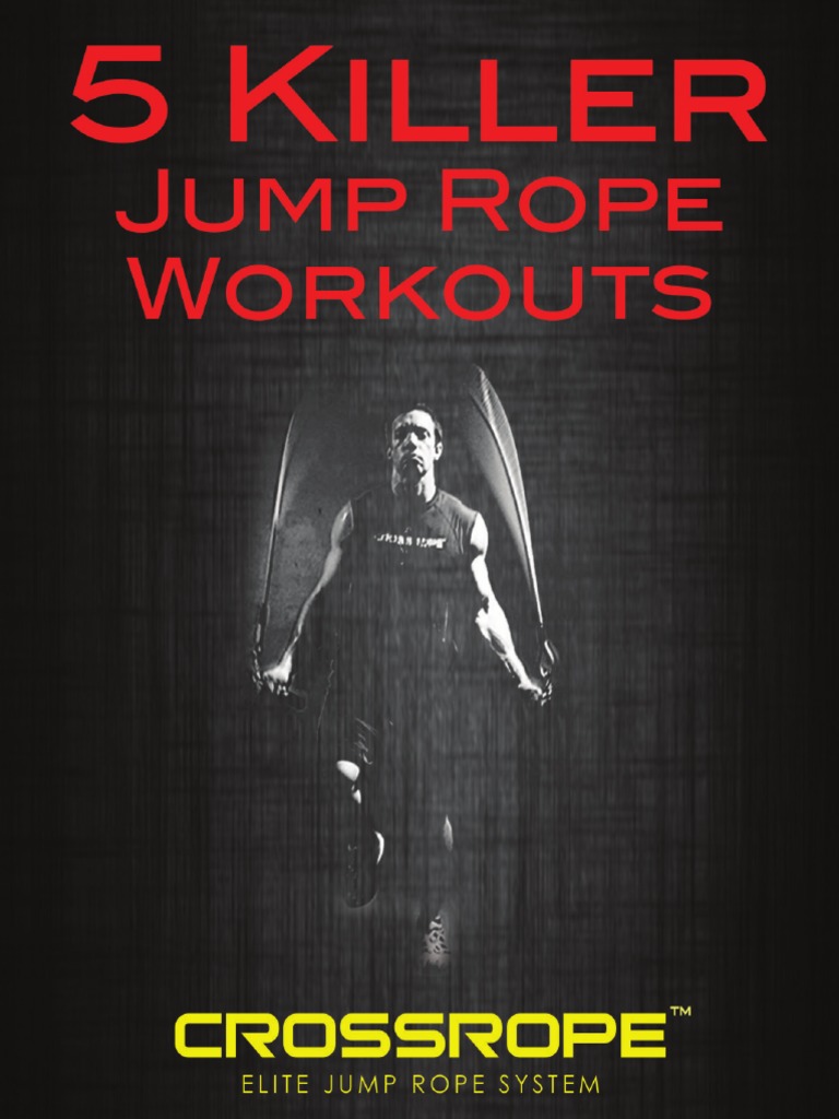 Crossrope 5 Killer Jump Rope Workouts | Physical Fitness | Aerobic Exercise