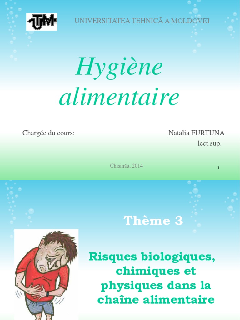 Risques Biologiques, Chimiques Et Physiques en Industrie Alimentaire ...