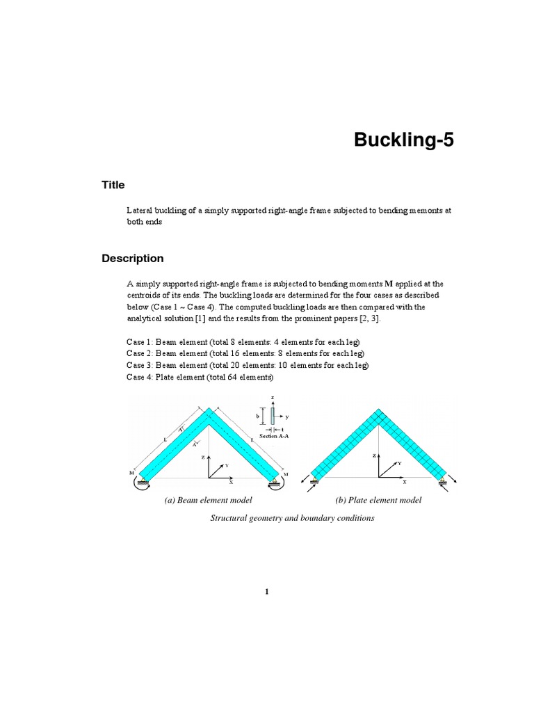 Buckling 05 | PDF | Buckling | Bending