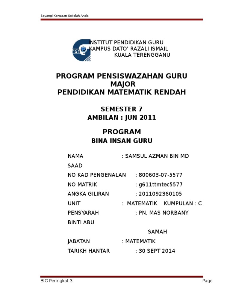 Big PPG 2013 | PDF