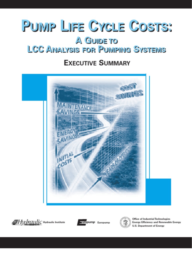 Pump Life Cycle Cost | PDF | Life Cycle Assessment | Pump