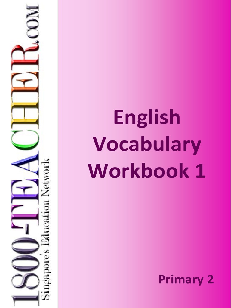 Primary 2 Vocabulary Workbook | PDF | Maple Syrup | Postage Stamp