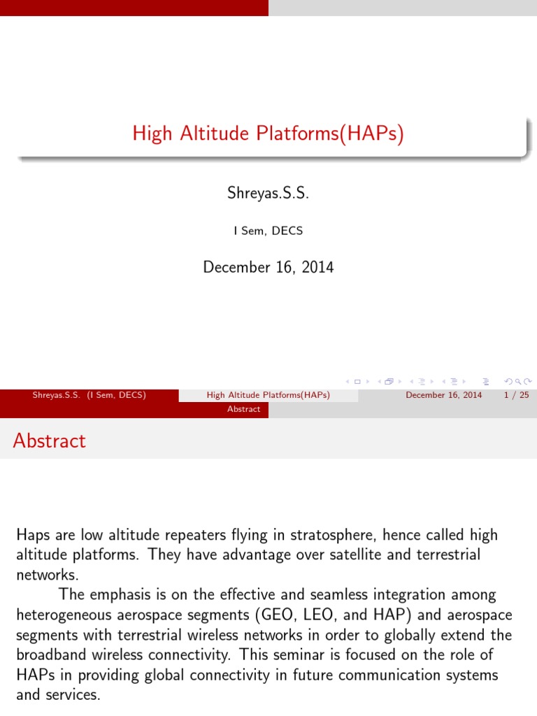 Haaps Presentation | PDF | Internet Access | Telecommunications