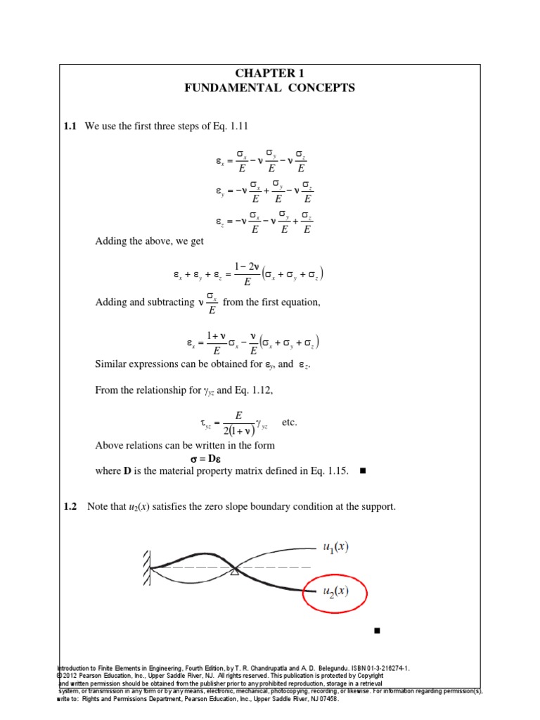 Finite Elements in Engineering Chandrupatla | PDF | Finite Element ...