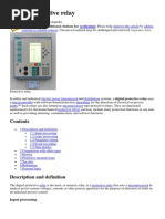Presentation On Numerical Relays | PDF | Relay | Automation
