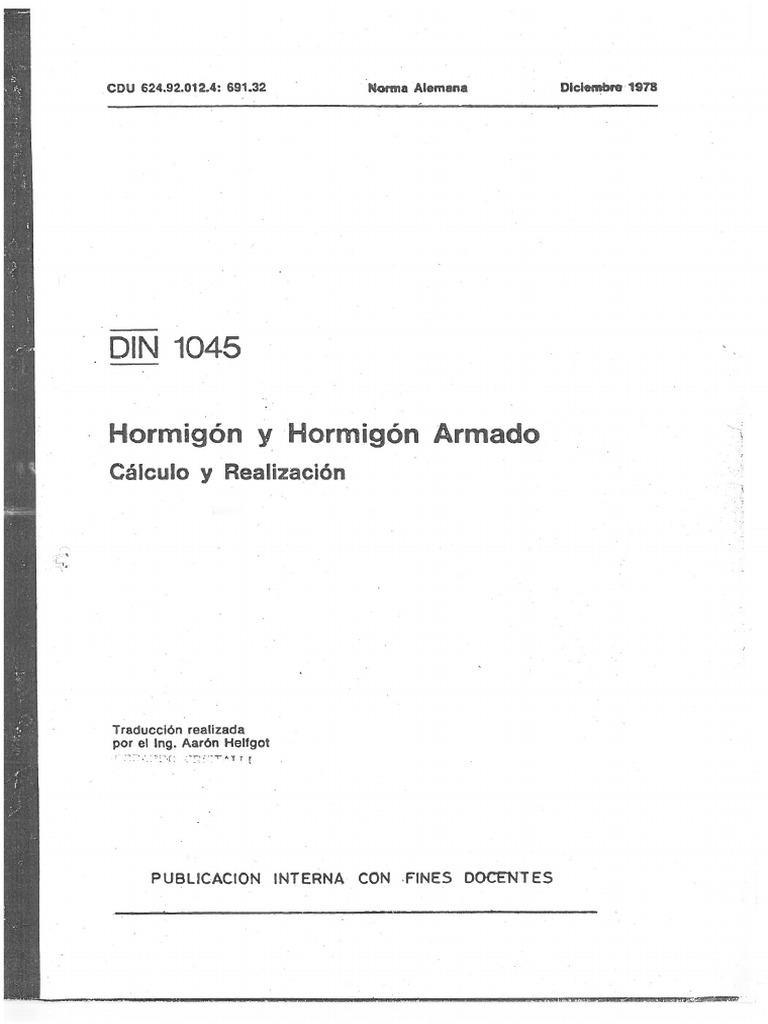 Norma Din 1045 PDF | PDF