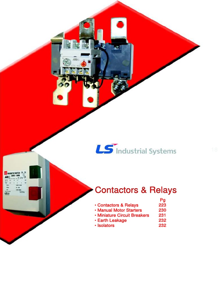 Power Products Ls Industrial Systems | PDF | Relay | Manufactured Goods