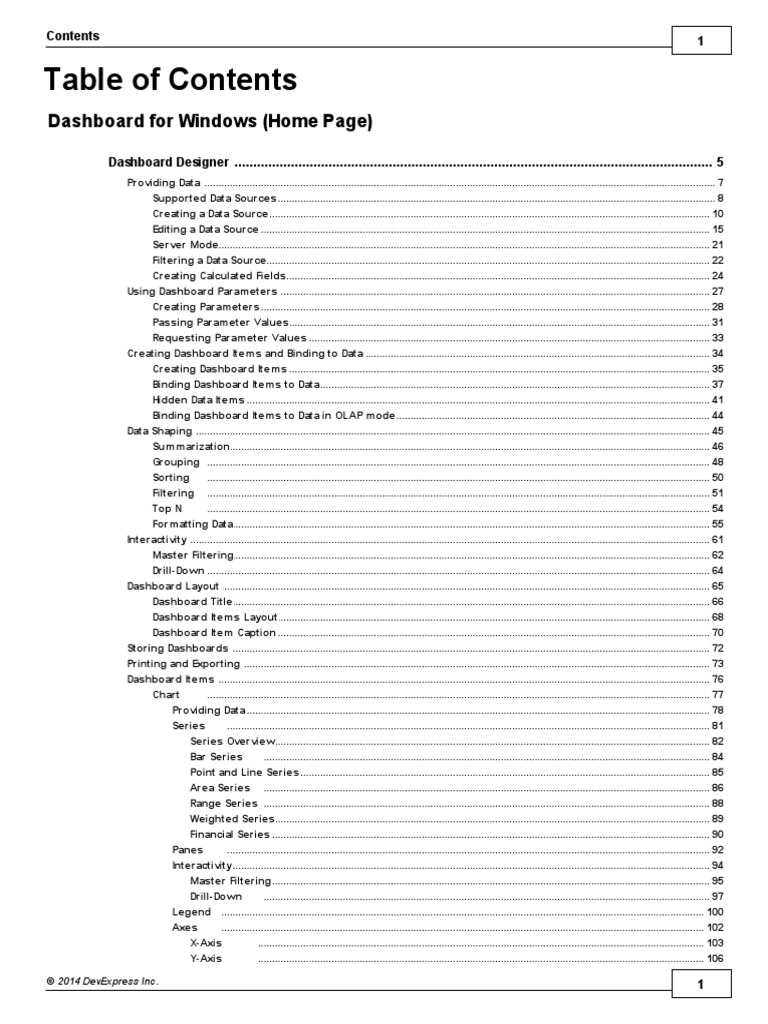 DevExpress Dashboard (WinForms) | PDF | Microsoft Sql Server | Databases