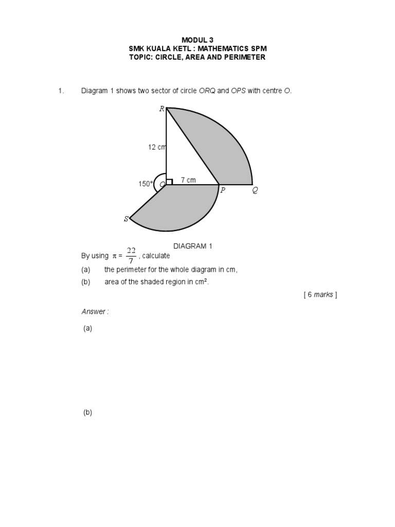 MODULE 3-Circle Area and Perimeter | PDF | Geometric Measurement ...