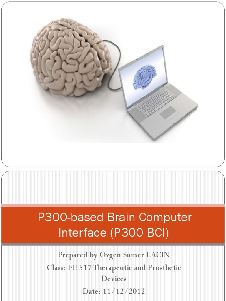 Part V P300-Based Brain Computer Interfaces | PDF ...