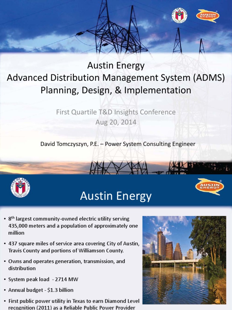 Austin Energy - ADMS Implementation | PDF | Smart Grid | Electrical Grid