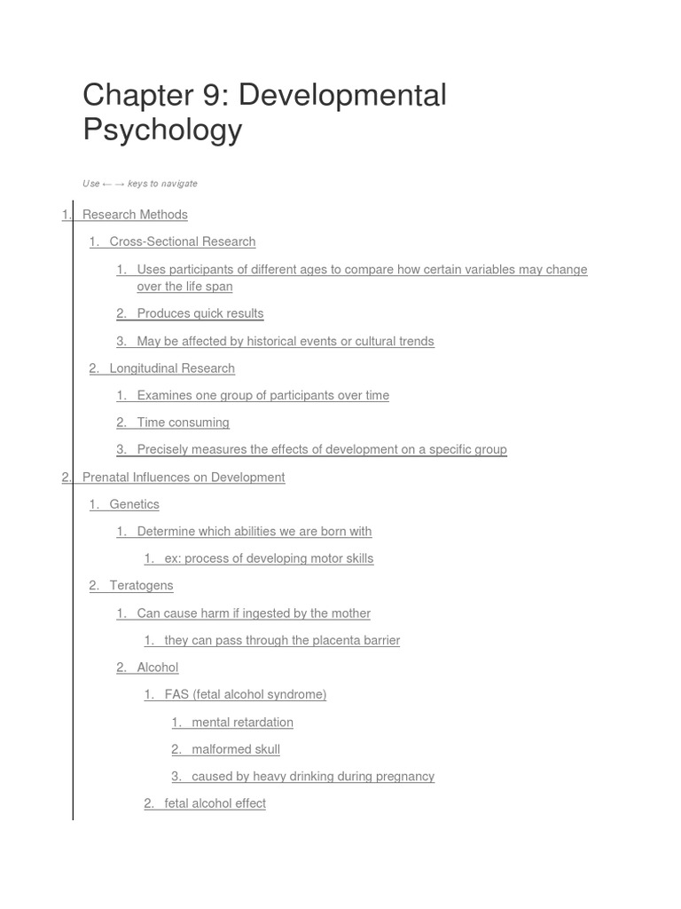 Developmental Psychology Overview | PDF | Attachment Theory | Infants
