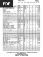 Engine Weight Chart | PDF | V8 Engine | V6 Engine