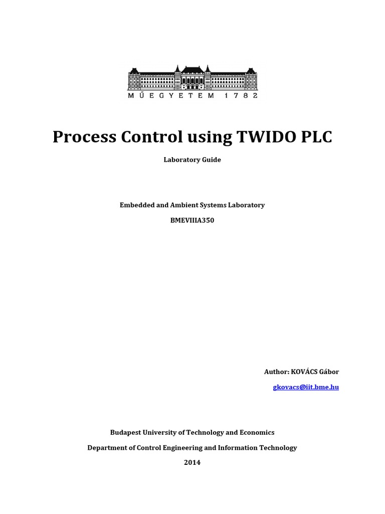 Process Control With Twido PLC Lab Guide | PDF | Programmable Logic Controller | Computer ...