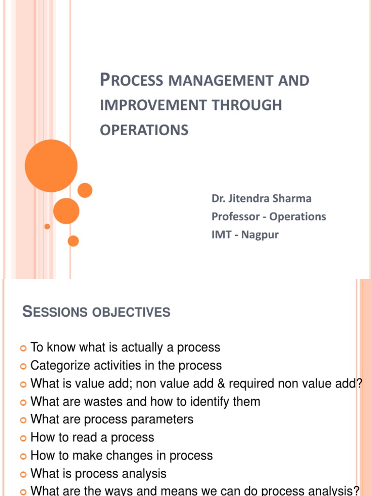 Optimizing Process Performance: A Guide to Analyzing Operations ...