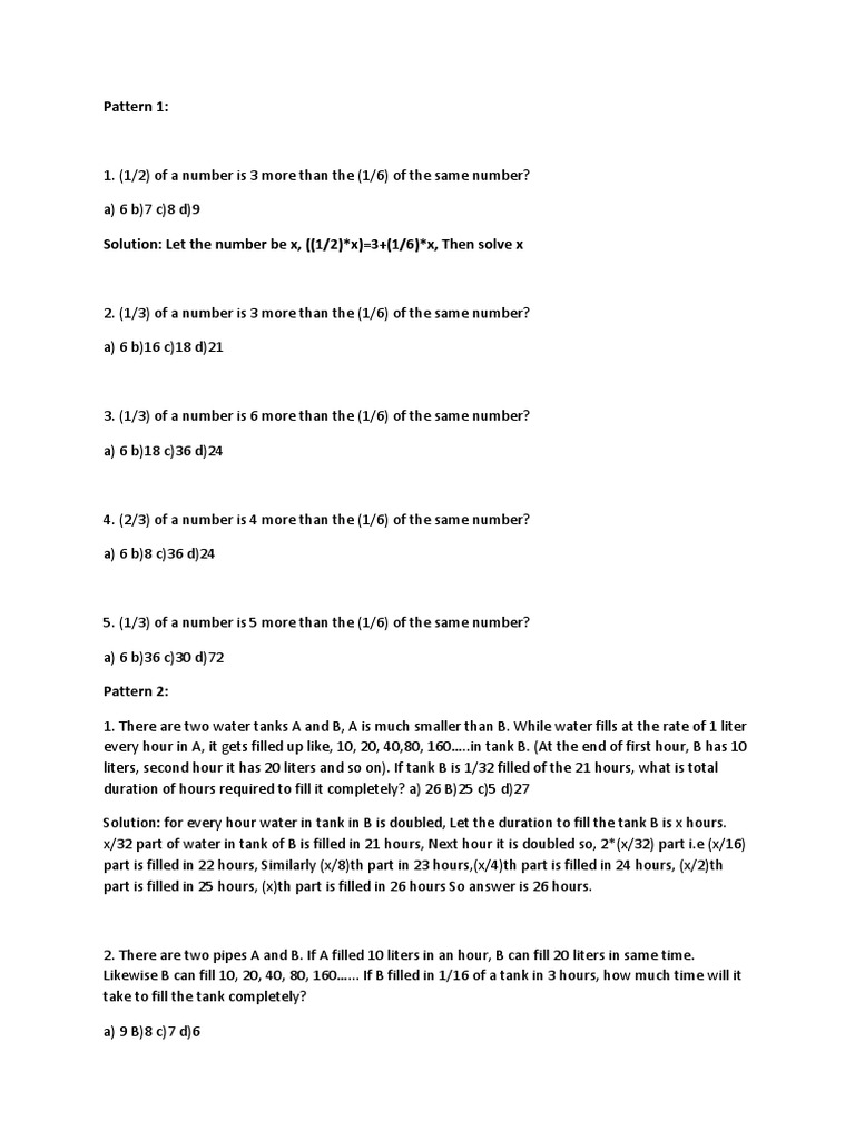 TCS Model Questions | PDF