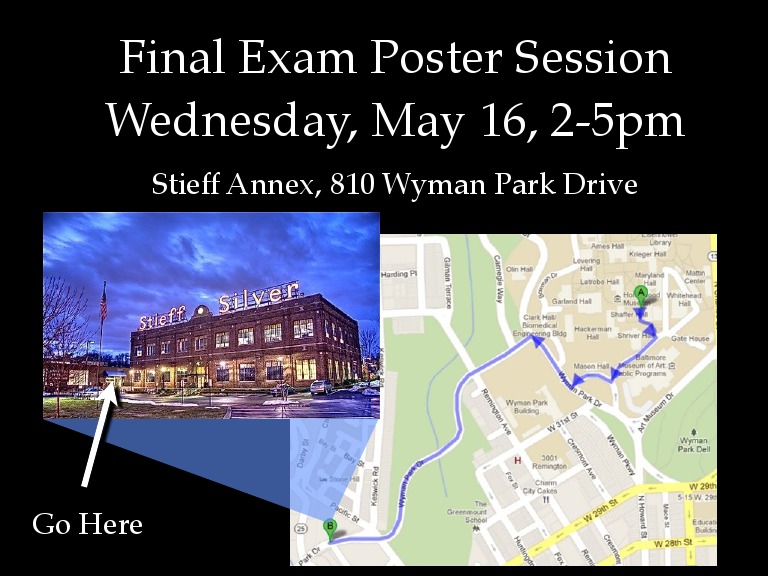 Final Exam Poster Session Details | PDF
