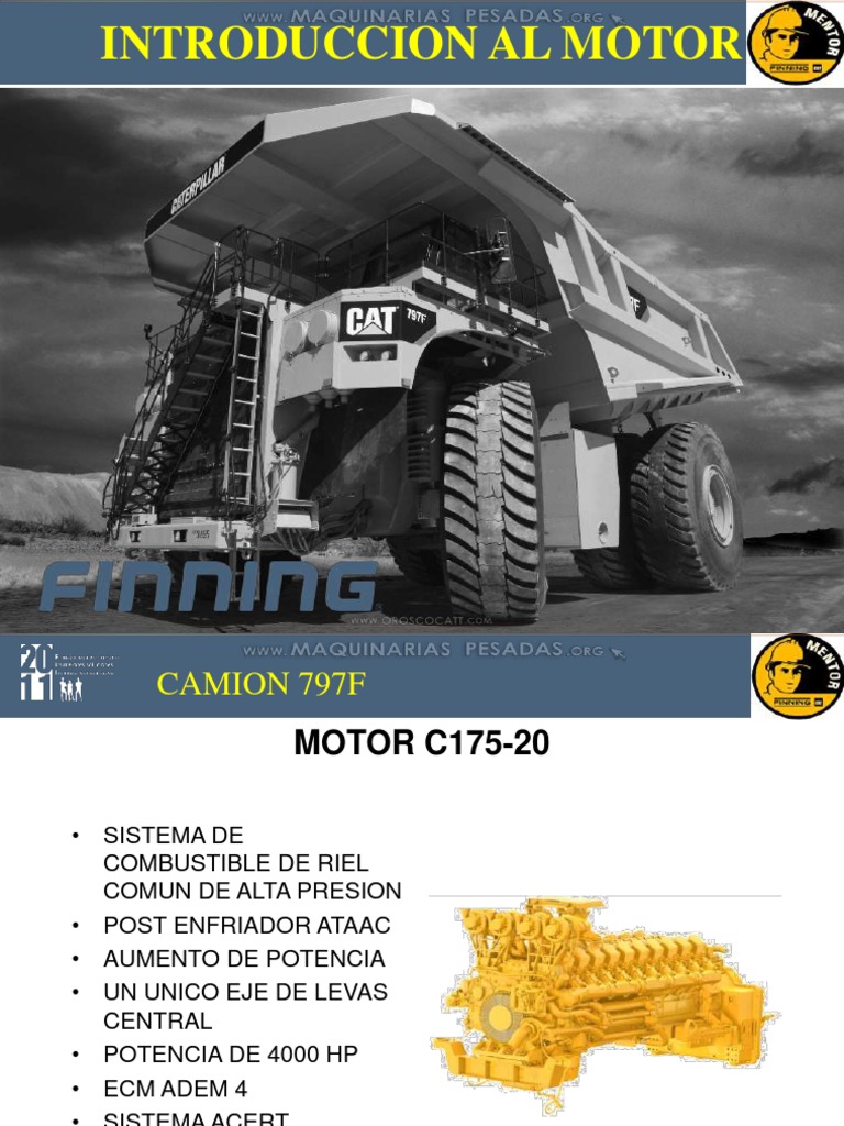 Curso Introduccion Motor c175 20 Camion 797f Caterpillar