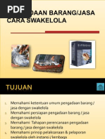 Memahami Konsep Swakelola dalam Pengadaan | PDF