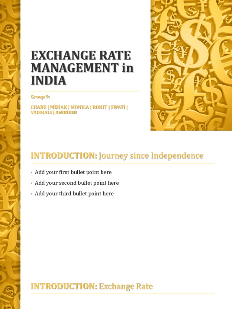 Exchange Rate Management | PDF | Current Account | Exchange Rate