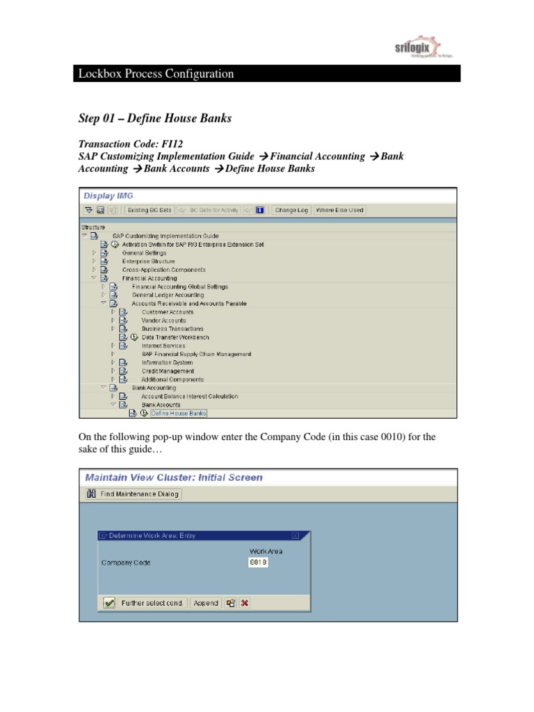 HOUSE BANK Lockbox Process PDF | PDF