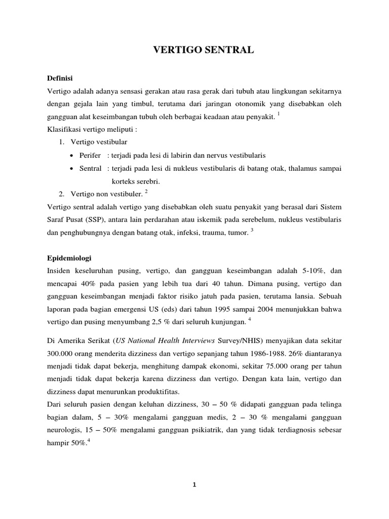 Vertigo Sentral | PDF