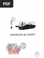 XCMG QY50K Operation Manual | PDF | Axle | Crane (Machine)