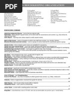 Status Codes Used in Housekeeping | PDF