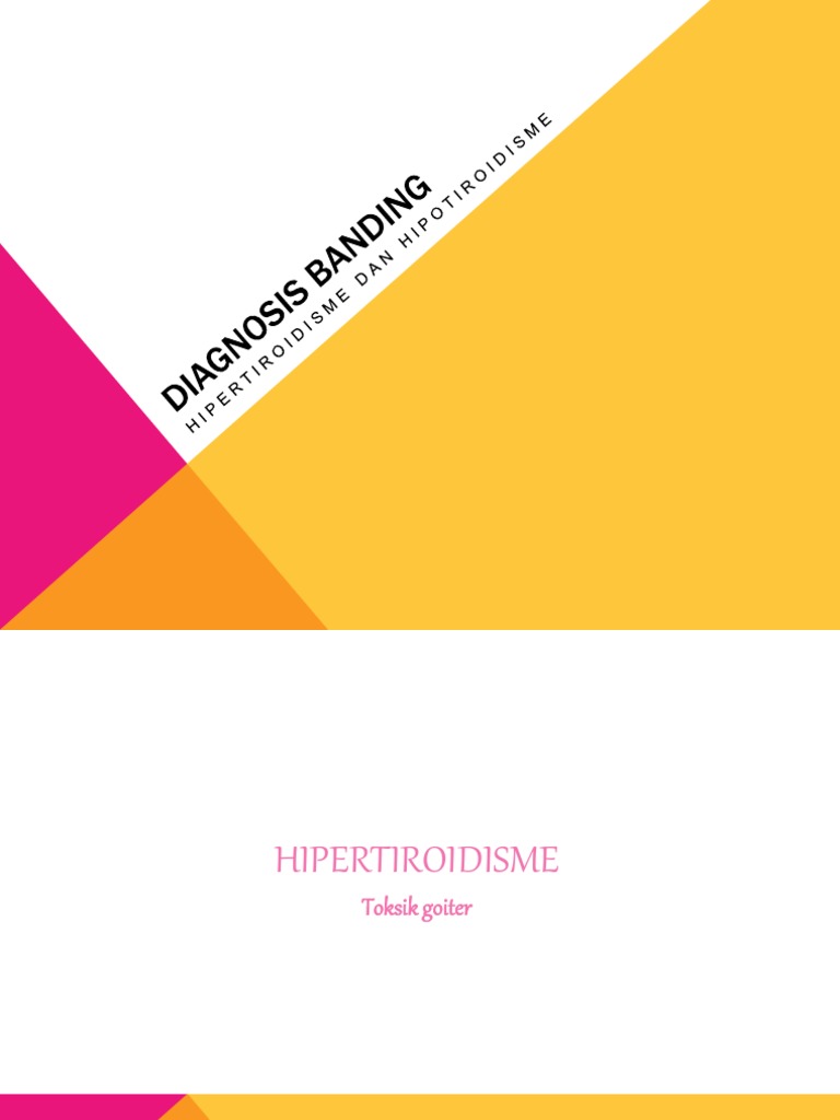 Diagnosis Banding Hipo-Hiper | PDF