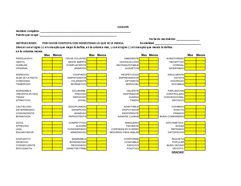 Formato Cleaver | PDF