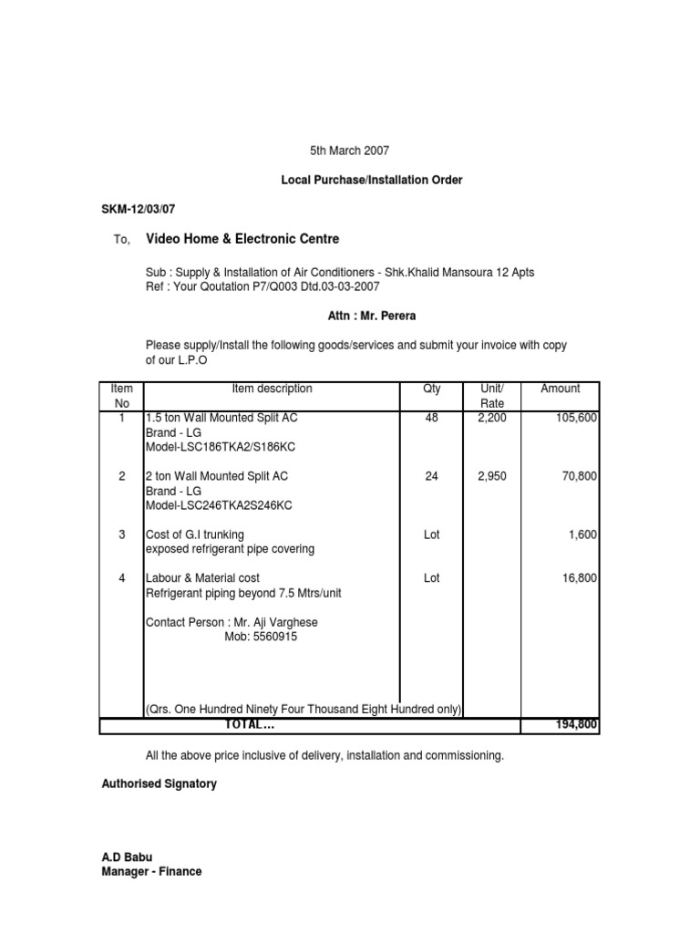 Lpo | PDF | Industries | Manufactured Goods