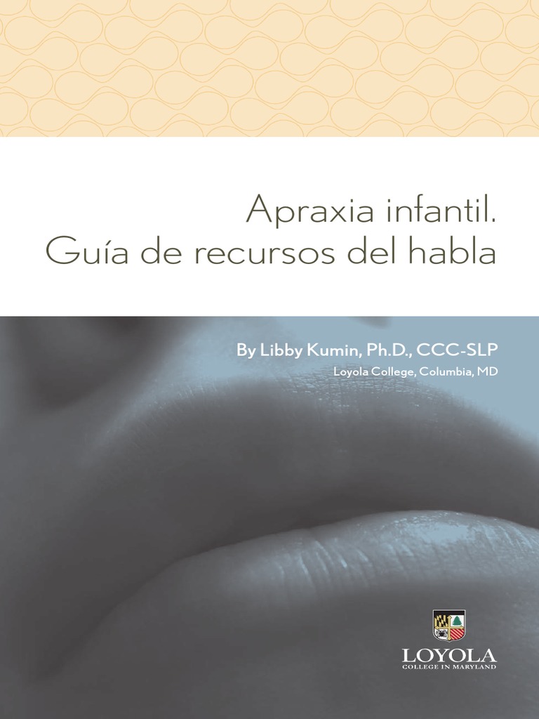 Apraxia Infantil Guia de Recursos | PDF | Fonología | Palabra
