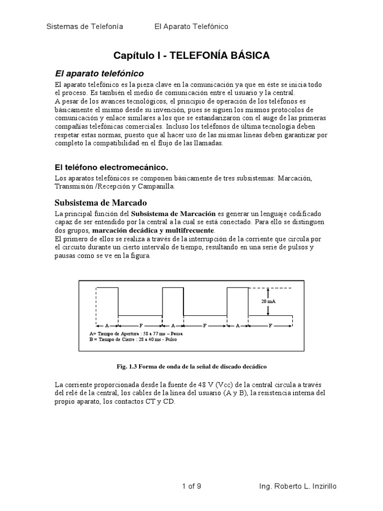 Aparato Telefonico Rev1 | PDF