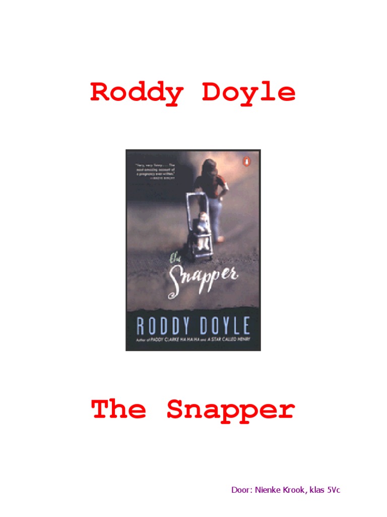 ENGELS - Roddy Doyle - The Snapper | PDF