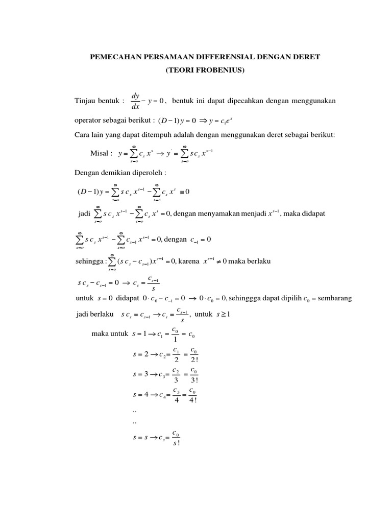III Bessel | PDF | Metode & Bahan Ajar | Sains & Matematika