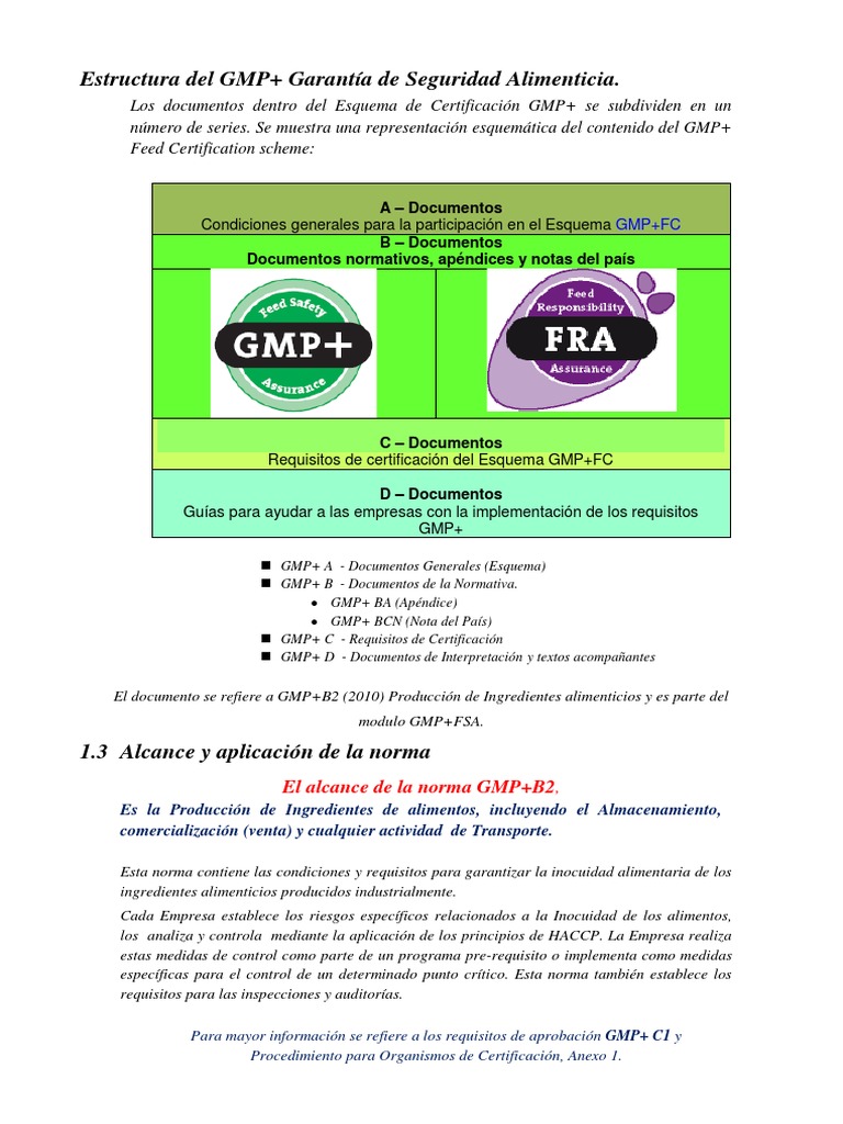 Estructura Del GMP | PDF | Análisis de Riesgo y Puntos Críticos de ...