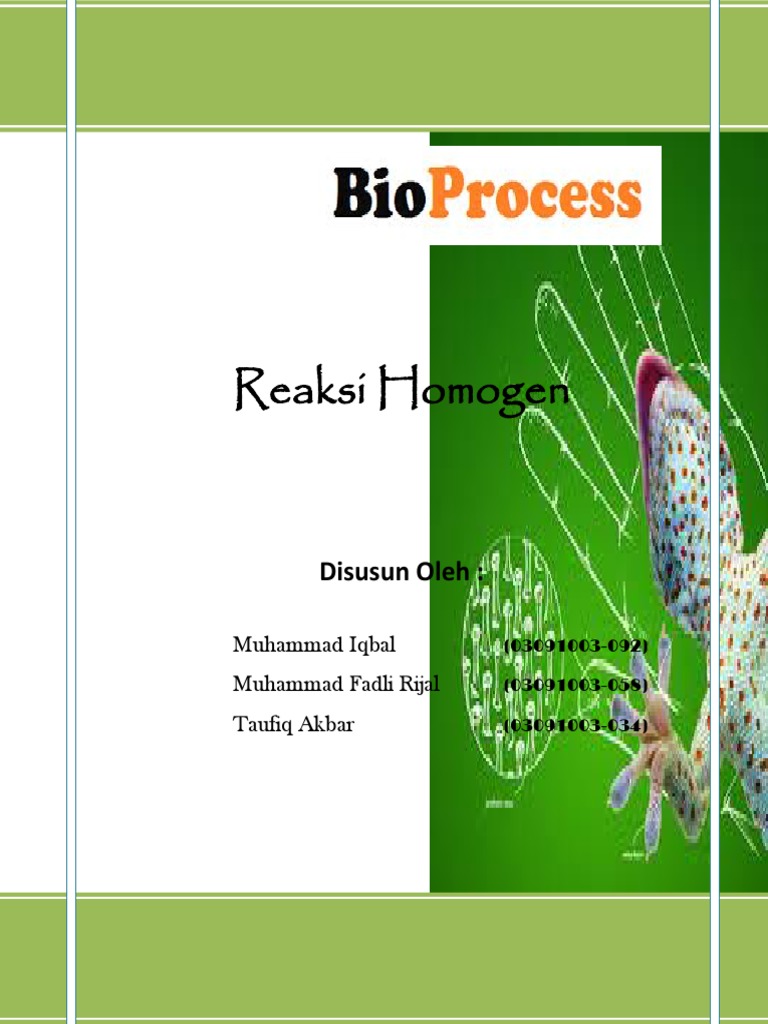Reaksi Homogen | PDF