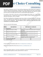 Manufacturer's Declaration Template | PDF | Finance & Money Management